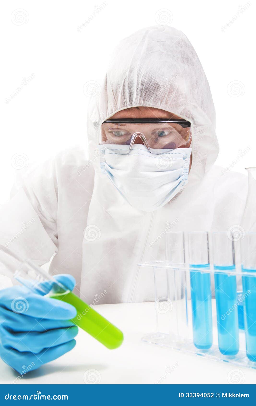Failed experiment stock photo. Image of examining, chemist - 33394052