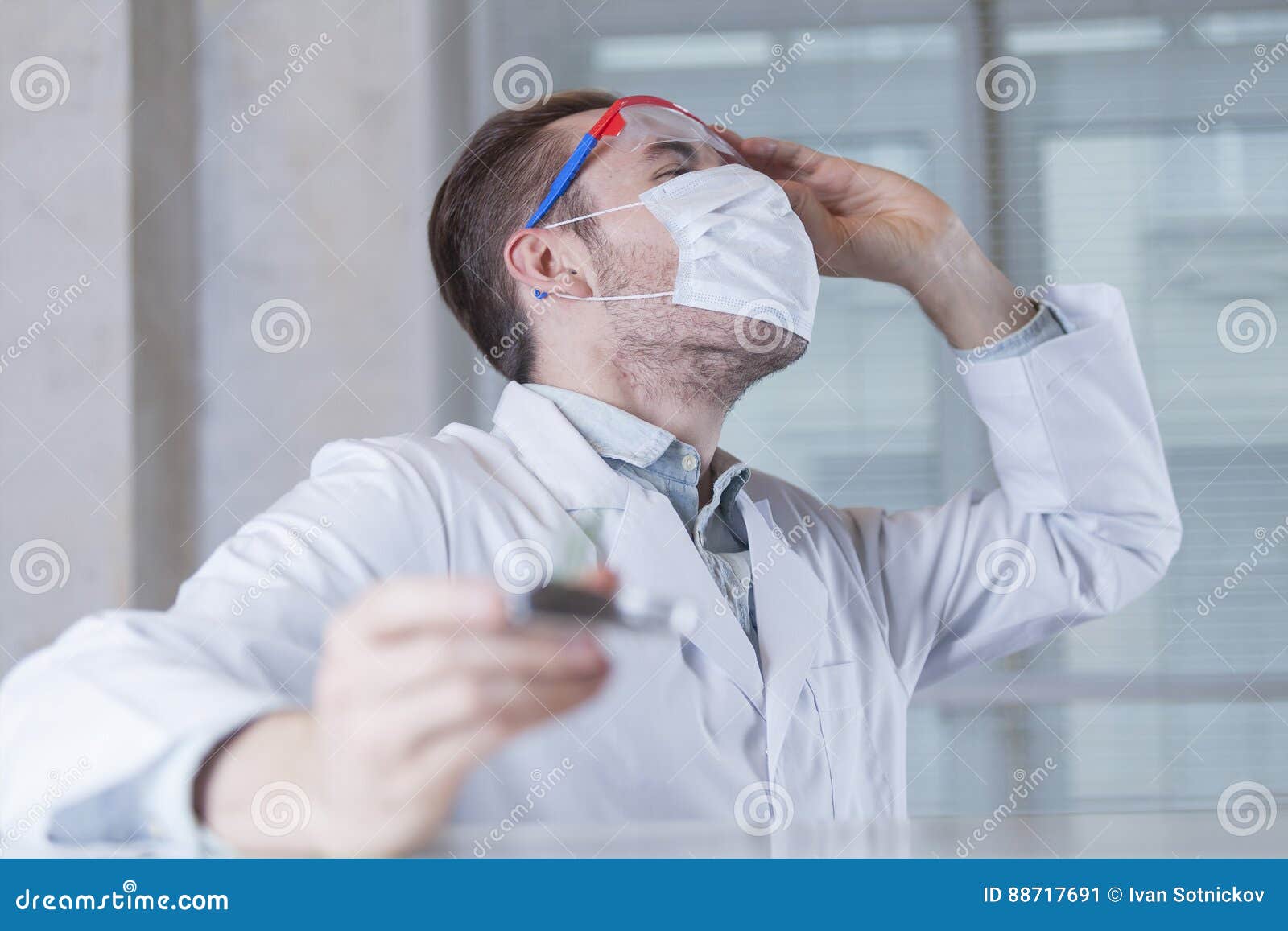 Failed experiment stock image. Image of tubes, science - 88717691