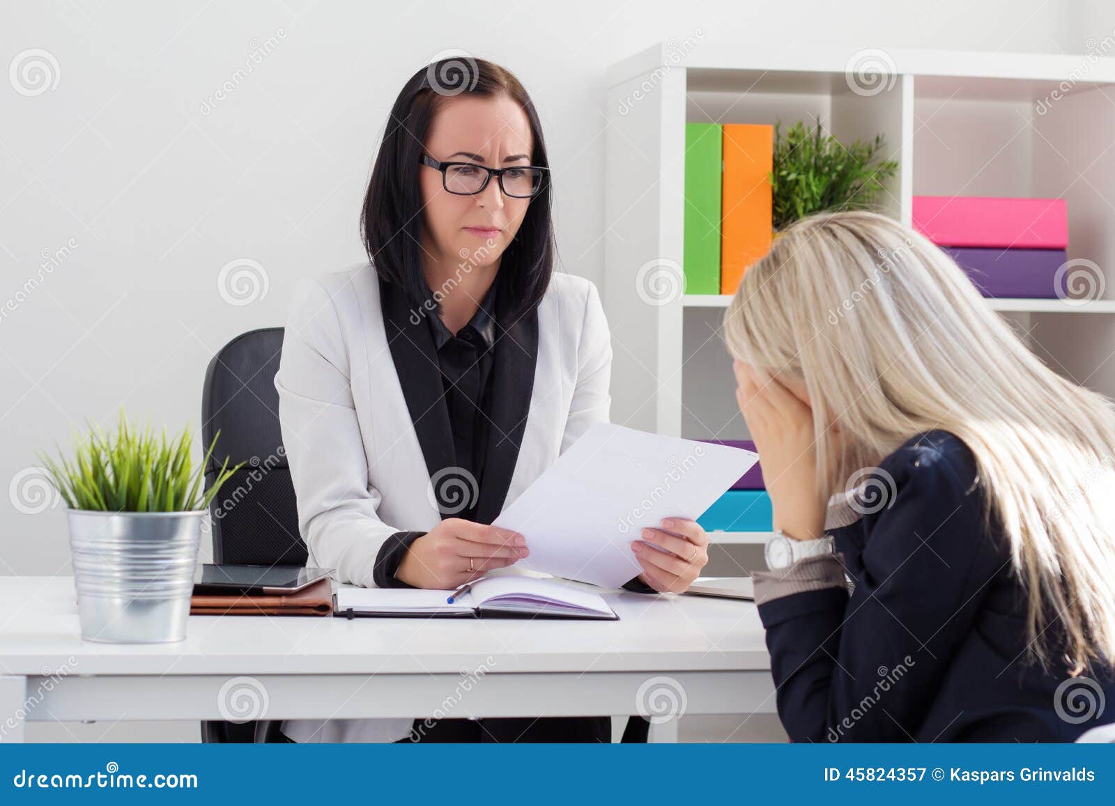 Failed Job Interview Concept Stock Image - Image of negative, problem ...