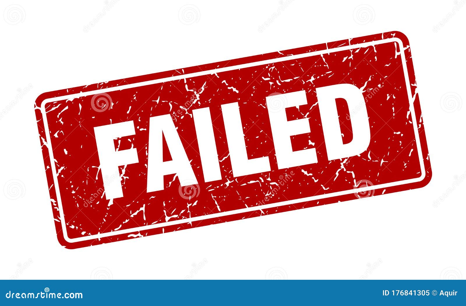 Failed Sign. Failed Grunge Stamp Stock Vector - Illustration of rubber ...