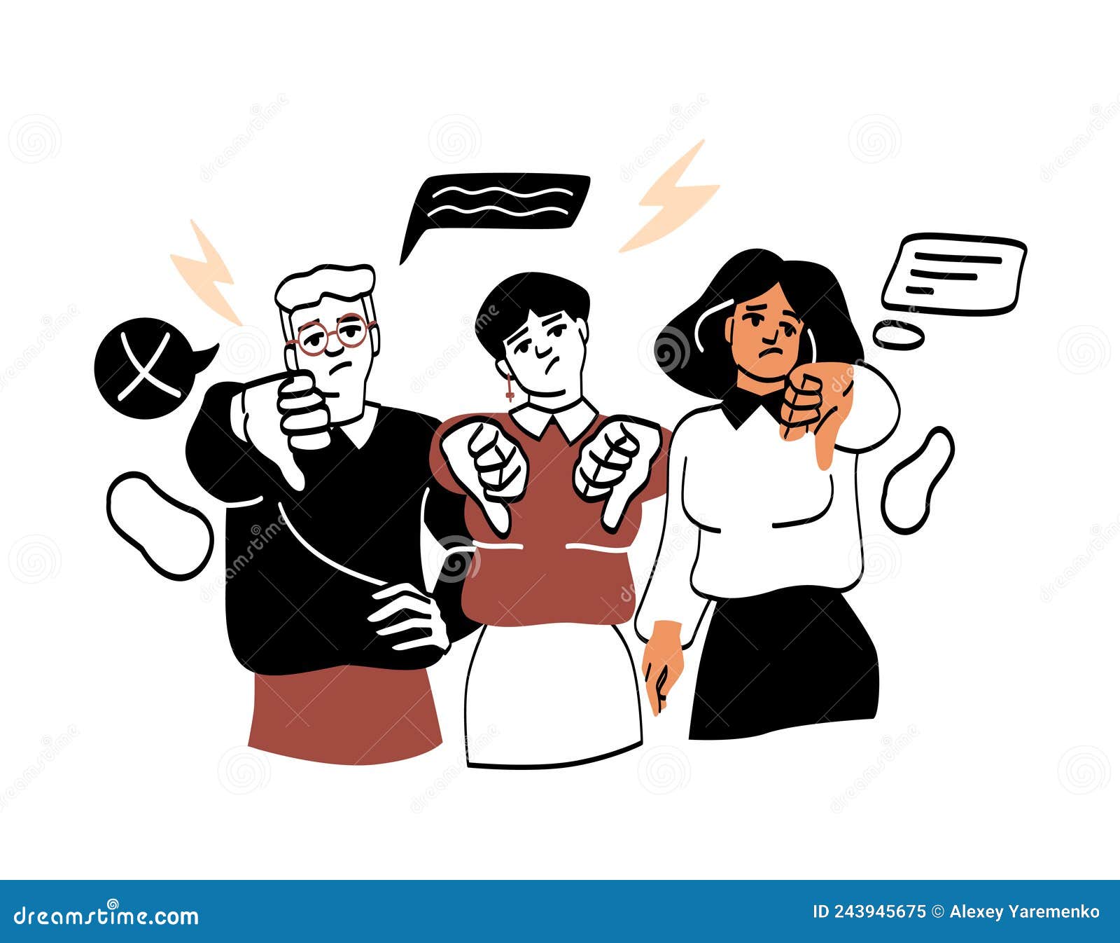 Successful And Failed Businessman Characters Vector Illustration ... Successful And Failed Businessman Characters Vector Illustration ...