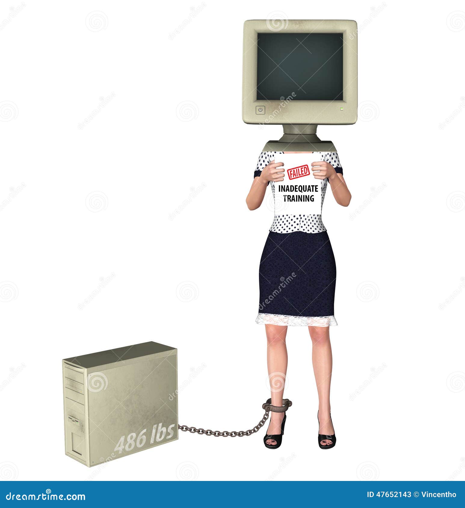 Failed Work Capability Assessment Concept Illustration Stock Image ...