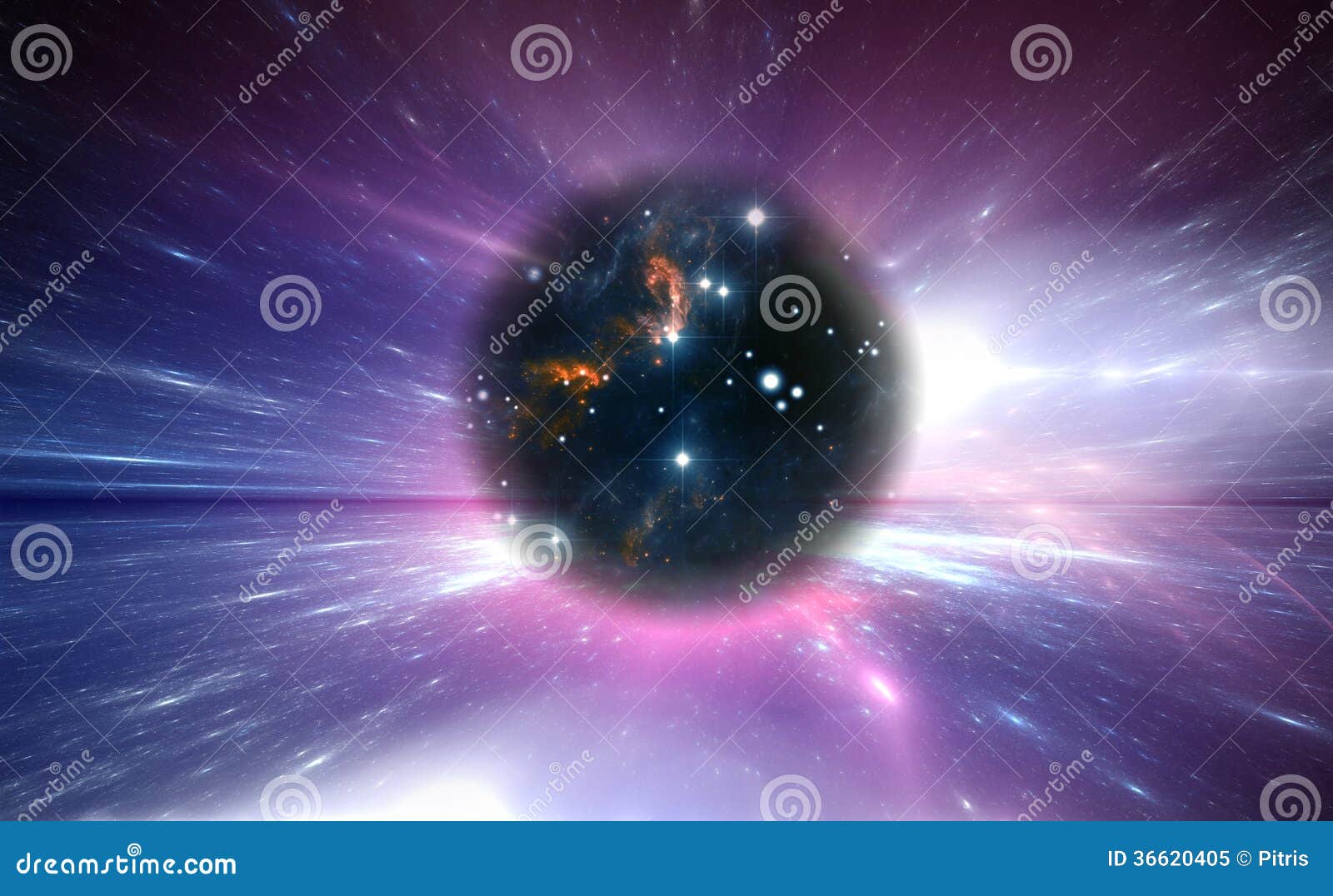 Faille spatio-temporelle illustration stock. Illustration du ...