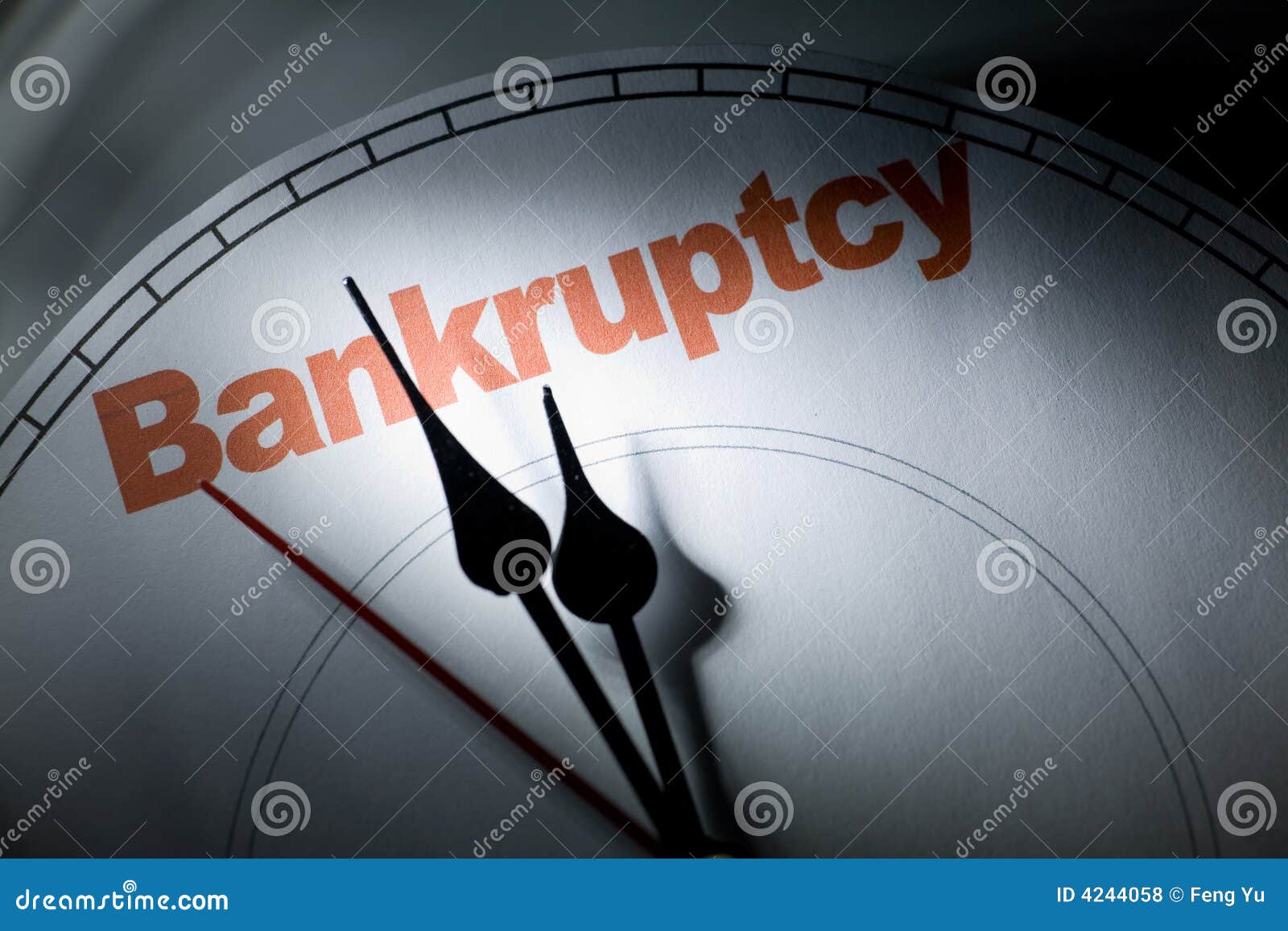 Faillite photo stock. Image du financier, temps, tension - 4244058