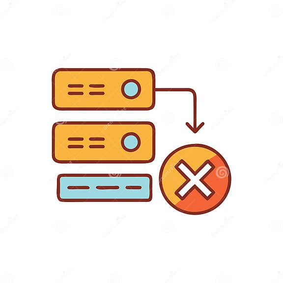 Failover System Reliability Icon Stock Illustration - Illustration of ...