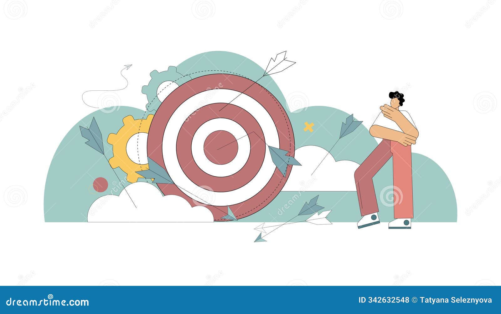 Failure Analysis Line Vector Icons And Signs. Analysis, Malfunction ...