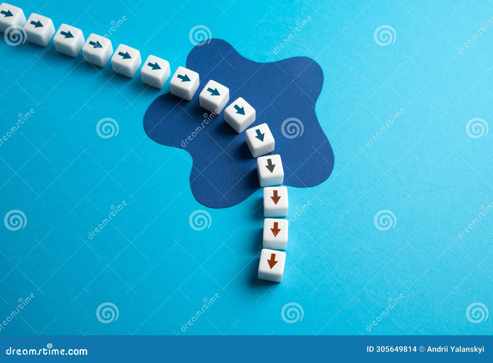 Failure after the Event. Facing Setbacks or Unfavorable Outcomes Stock ...