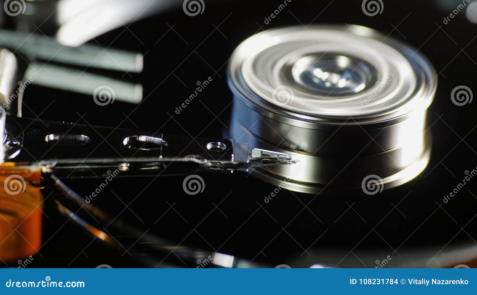 Failure of the Hard Disk of the Computer Stock Footage - Video of hard ...