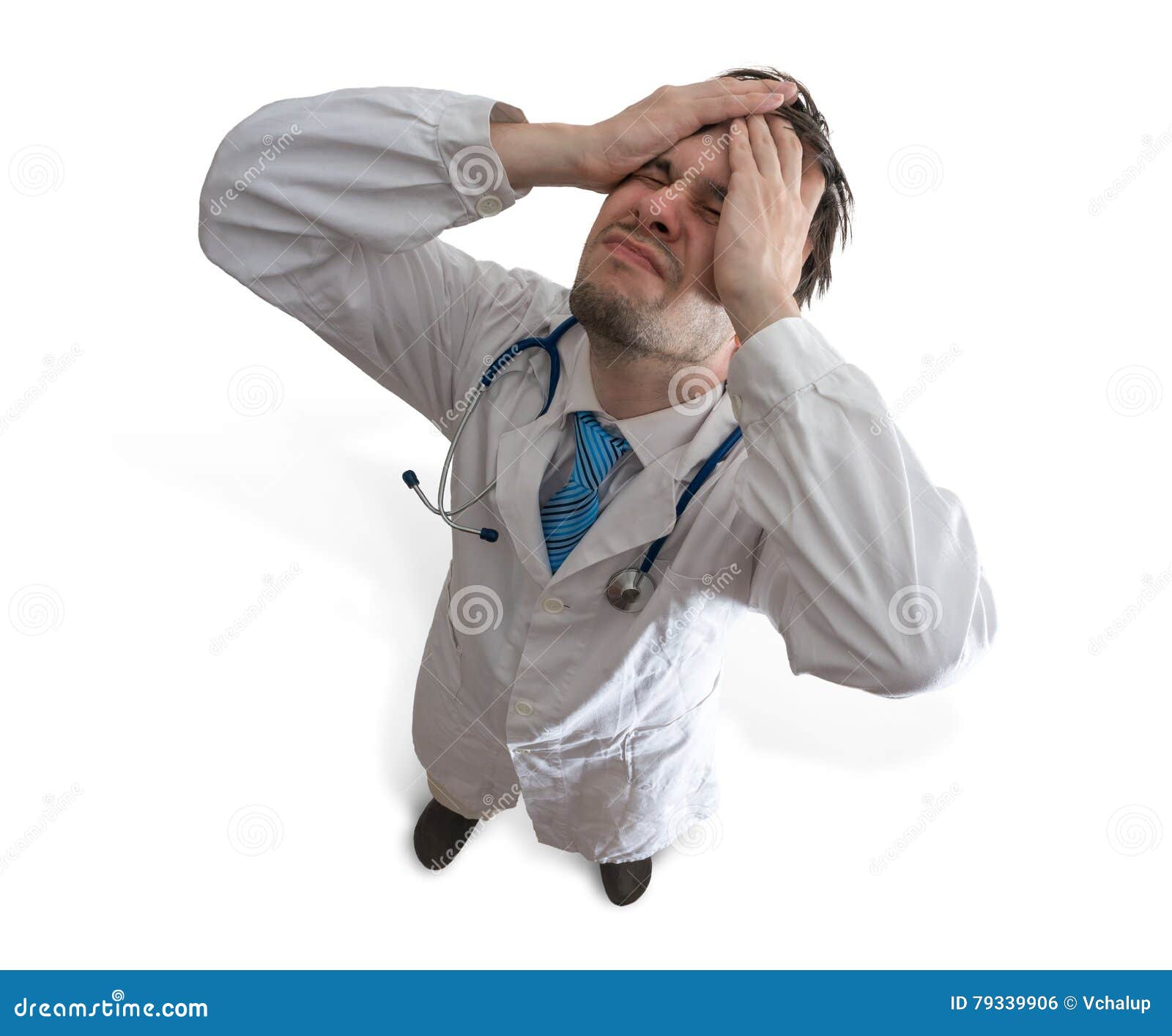 Failure And Malpractice Concept. Disappointed And Stressed Doctor ...