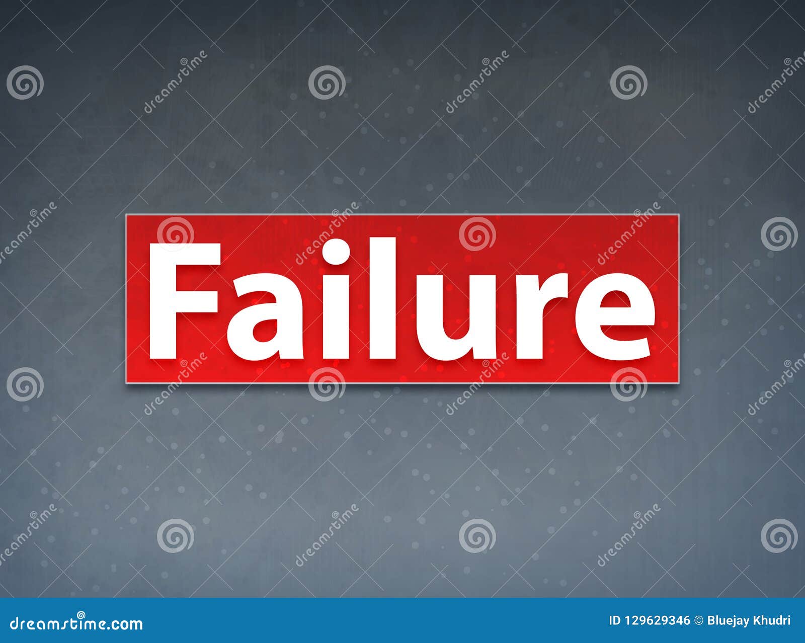 Failure Red Banner Abstract Background Stock Illustration ...