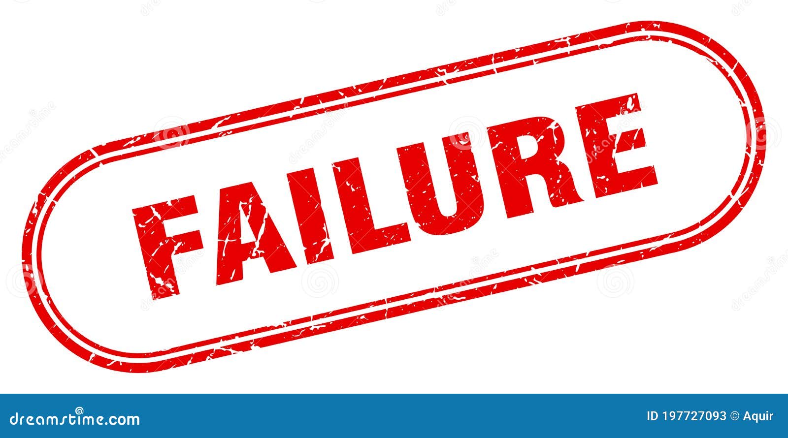 Failure stamp stock vector. Illustration of insignia - 197727093