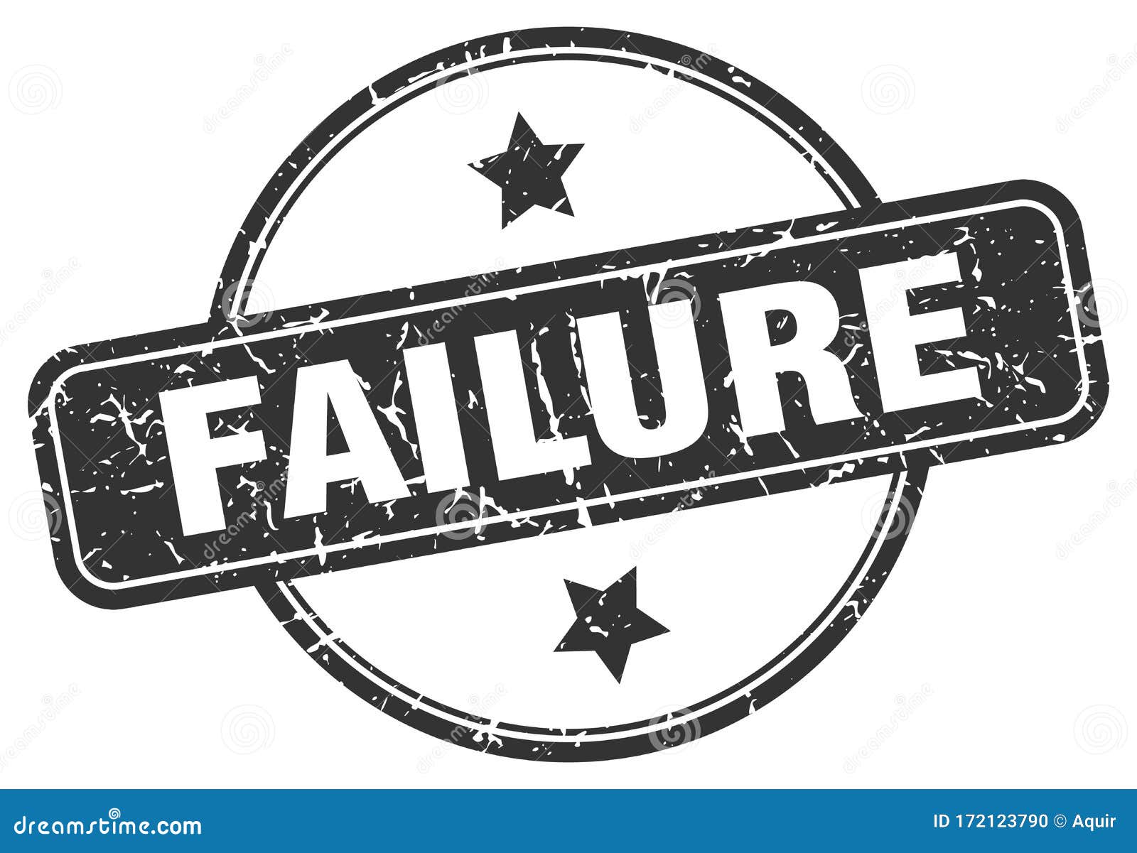 Failure Stamp Vector Illustration | CartoonDealer.com #16803558
