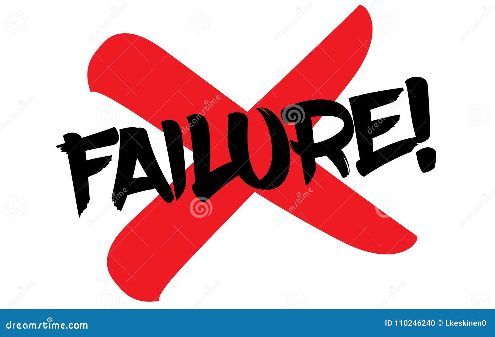 Failure stamp typ stock vector. Illustration of isolated - 110246240