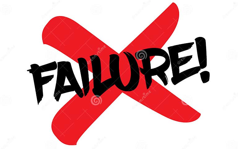 Failure stamp typ stock vector. Illustration of isolated - 110246240