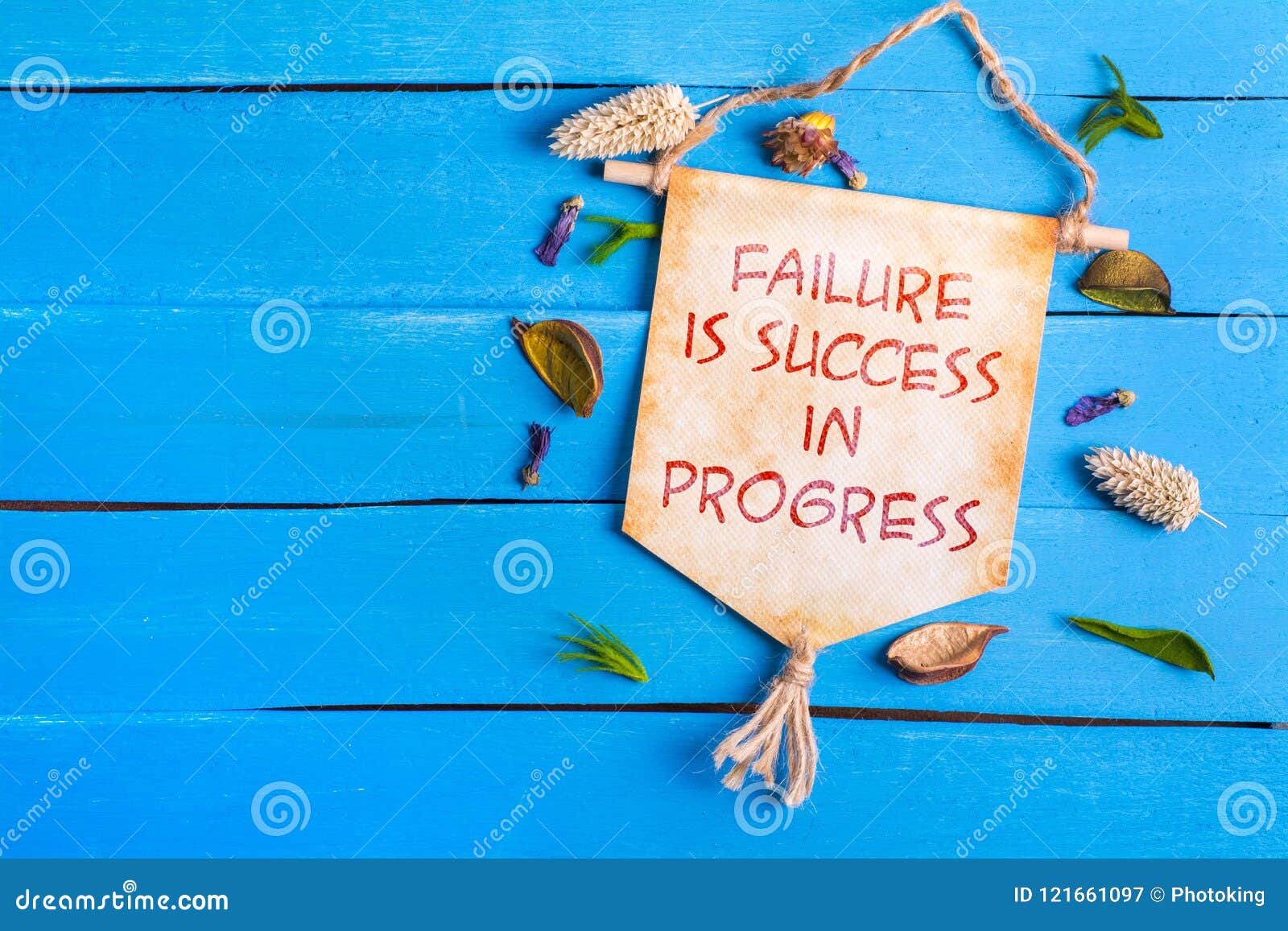 Failure is Success in Progress Text on Paper Scroll Stock Image - Image ... Failure is Success in Progress Text on Paper Scroll Stock Image - Image ...