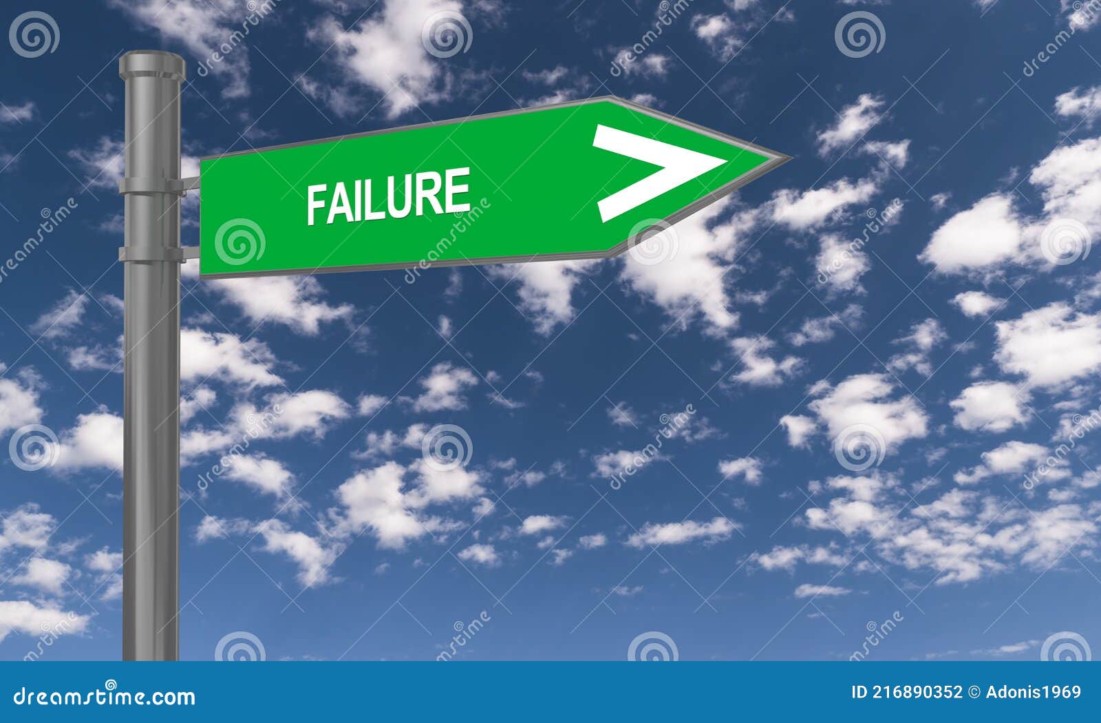 Failure traffic sign stock photo. Image of angle, advert - 216890352
