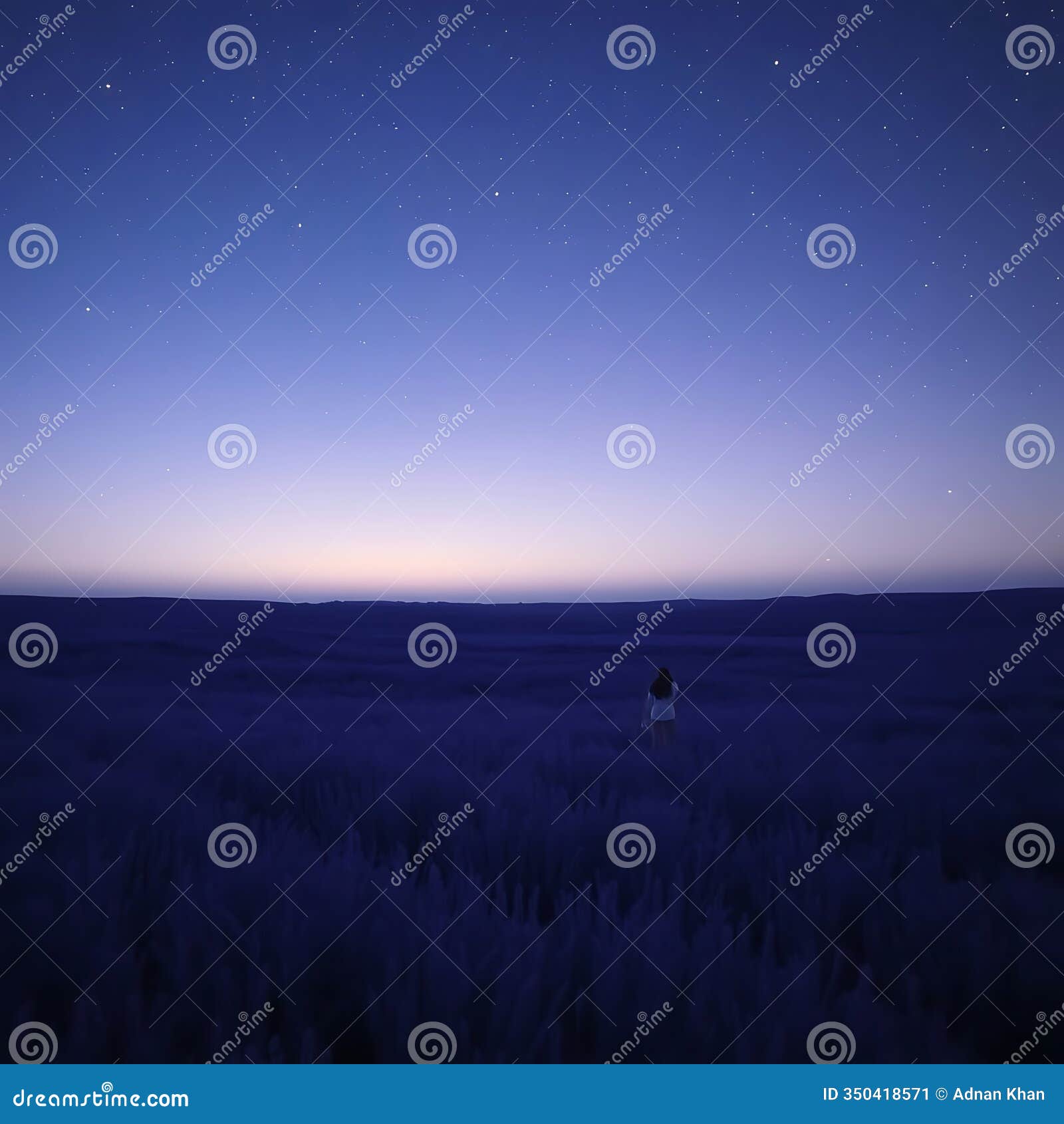 A Faint Starfield with Subtle Gradients of Lavender and Deep Blue Stock ...