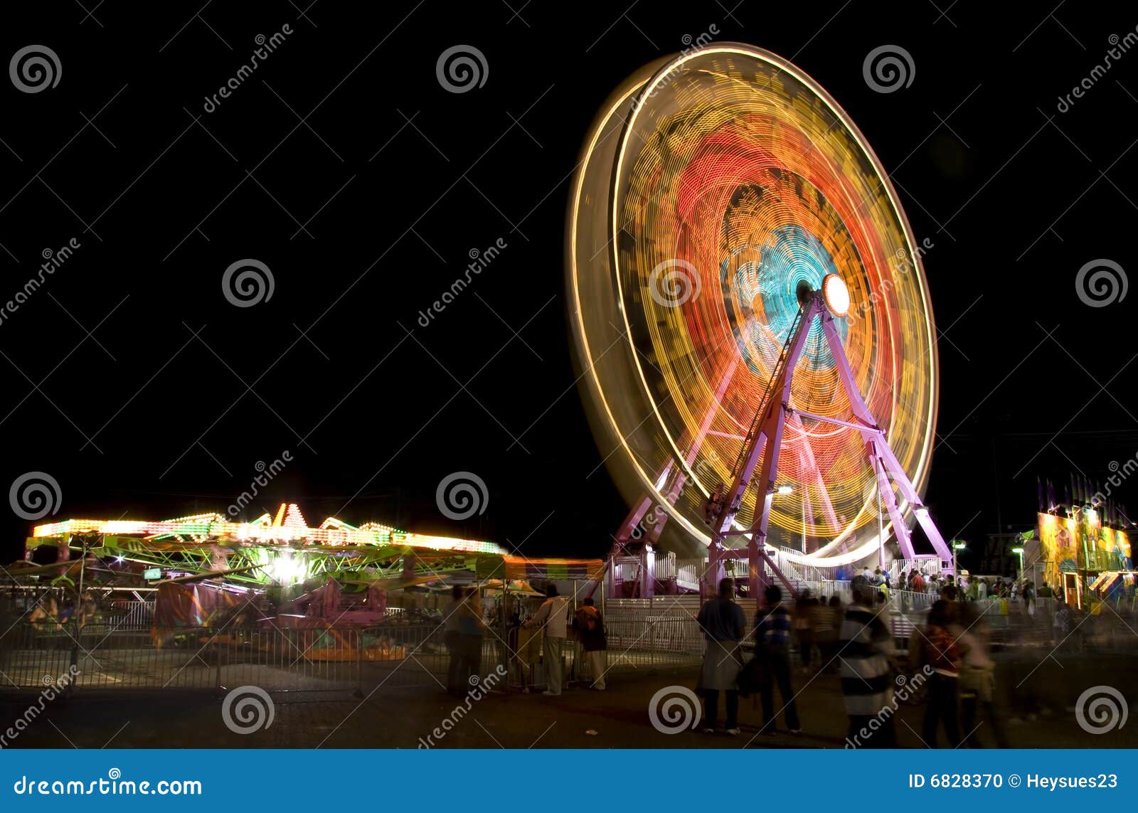 At the fair stock photo. Image of coaster, flying, fair - 6828370
