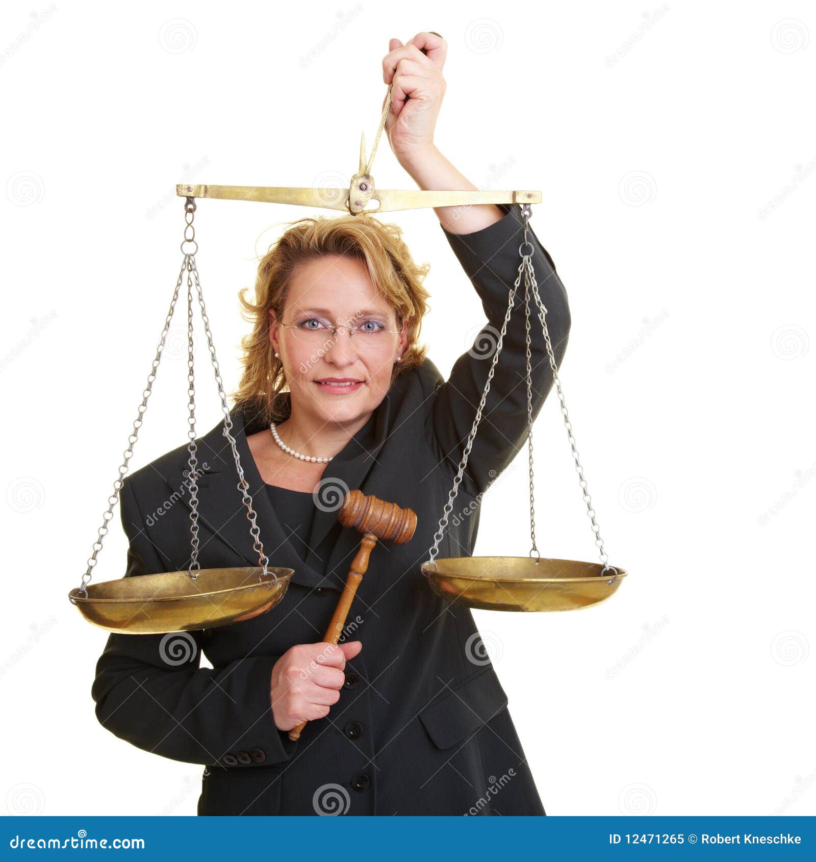 Fair judge stock image. Image of judge, blond, decide - 12471265