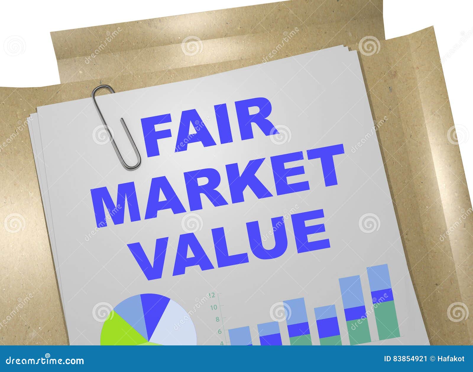 Fair Market Value - Business Concept Stock Illustration - Illustration ...