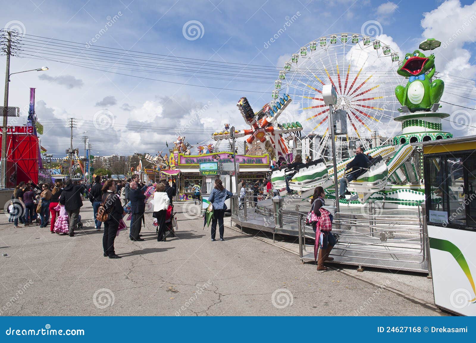 Fair, party editorial stock photo. Image of celebrate - 24627168