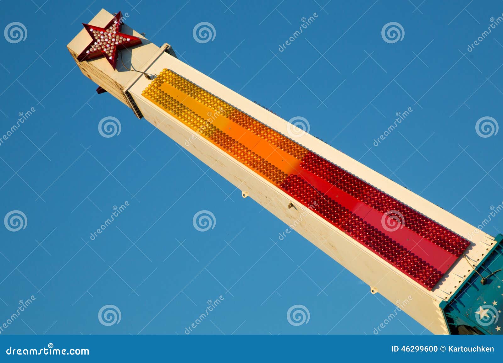 Fair Ride stock photo. Image of fairground, bright, colossal - 46299600