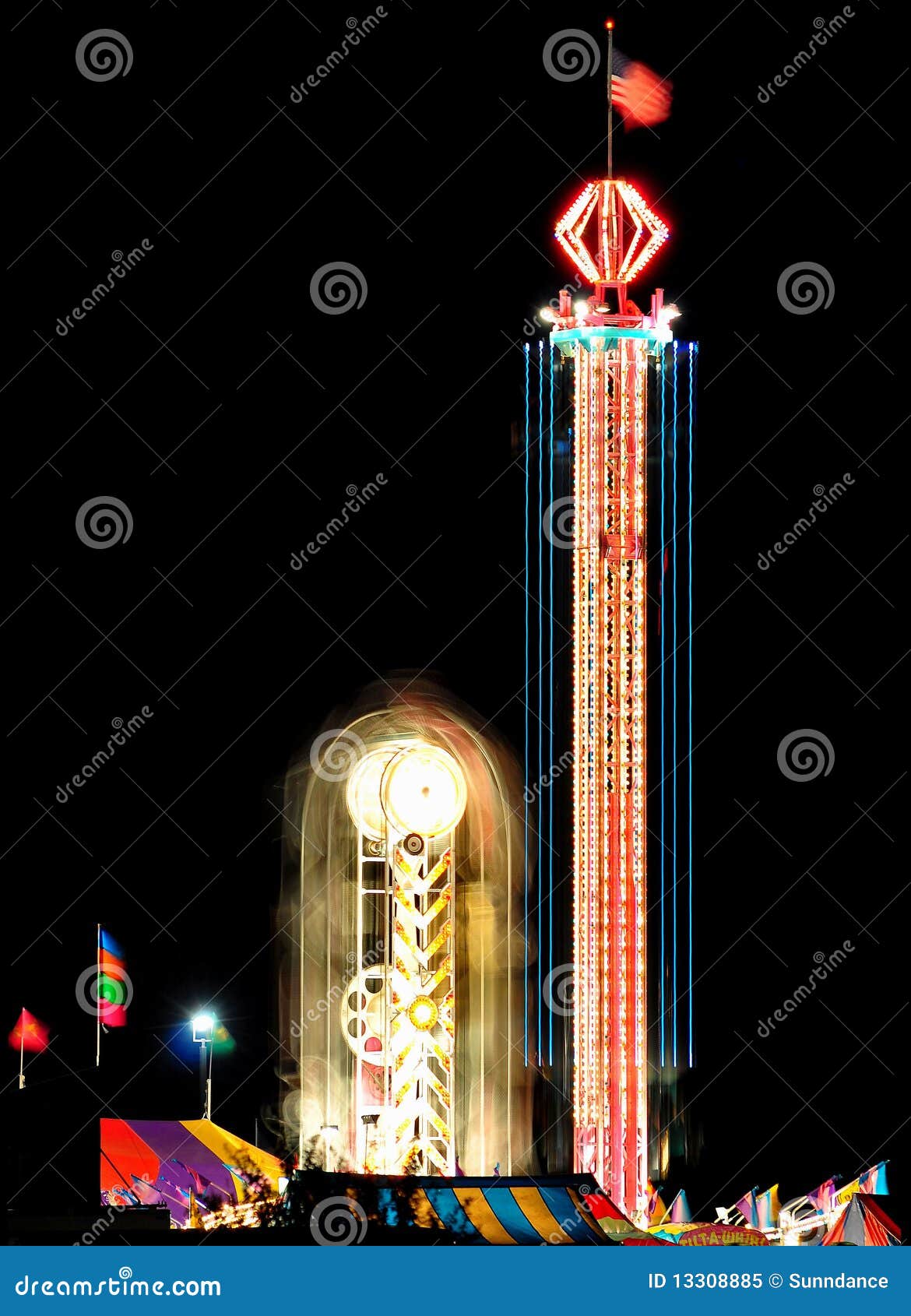 Fair Time stock image. Image of dark, colours, colors - 13308885