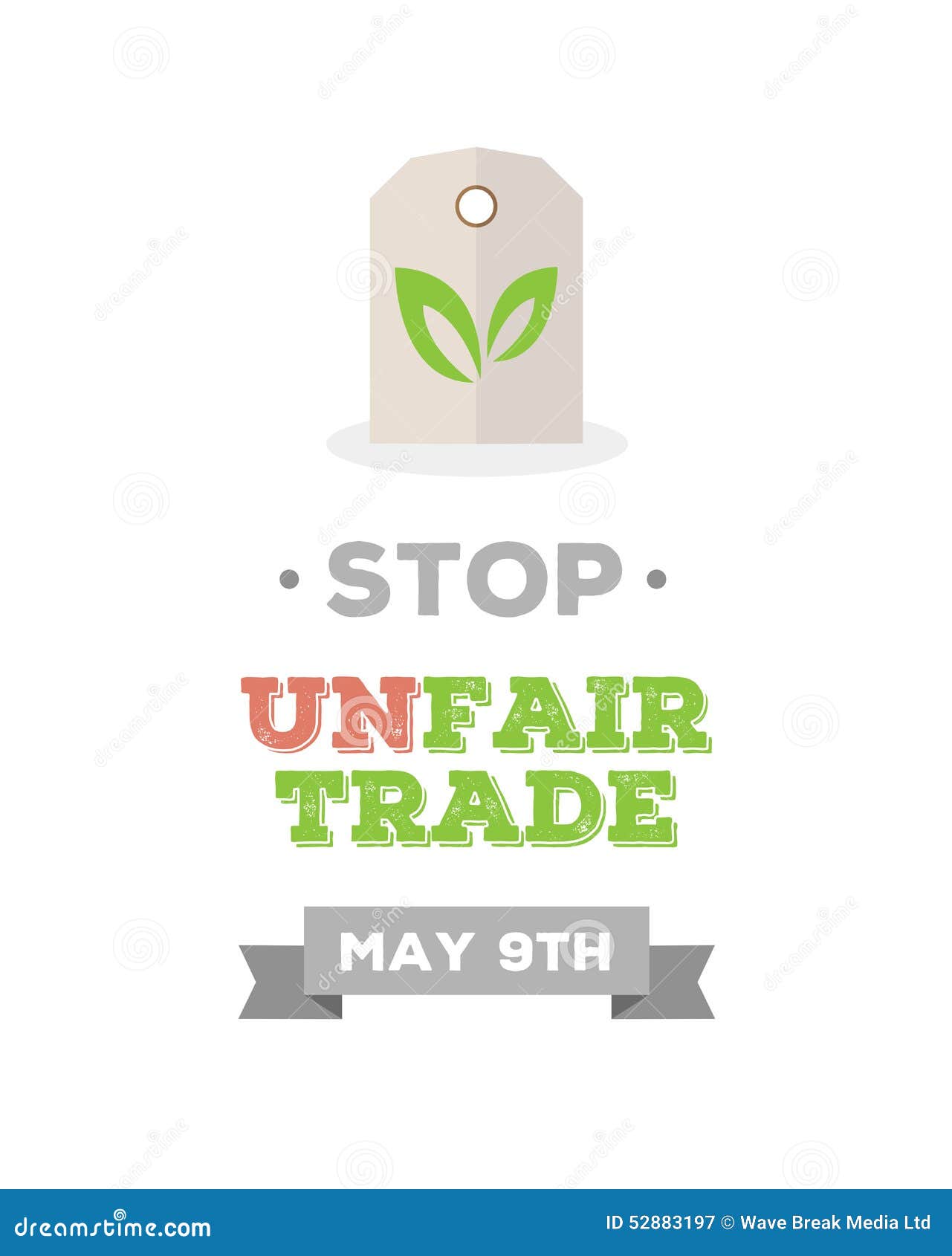 Fair Trade day vector stock vector. Illustration of environmental ...