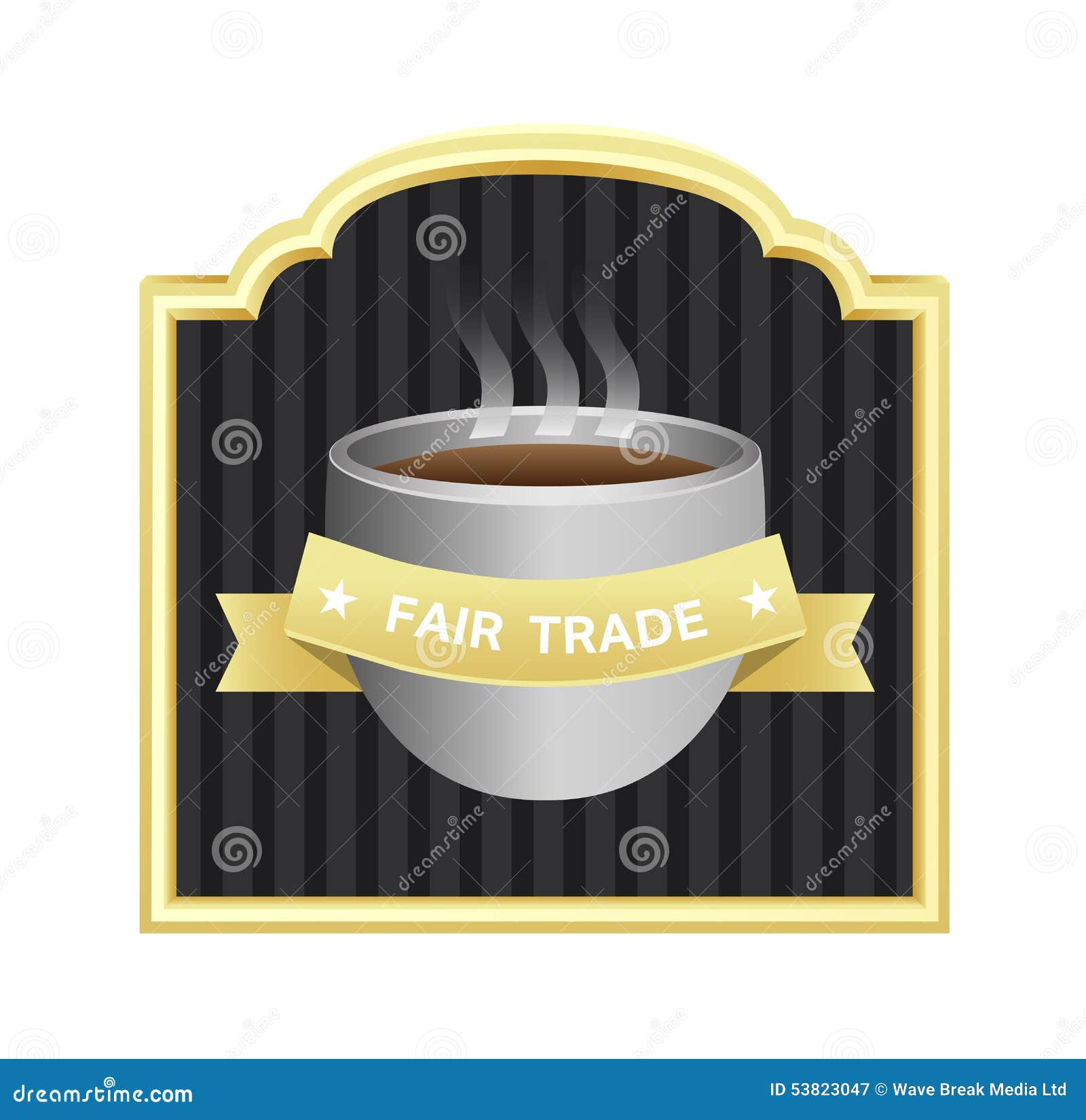 Fair Trade vector stock vector. Illustration of digitally - 53823047