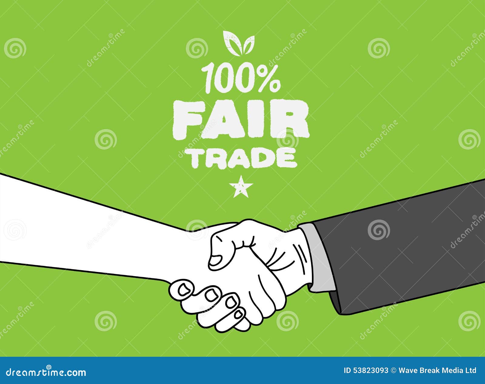 Fair Trade vector stock vector. Illustration of computer - 53823093