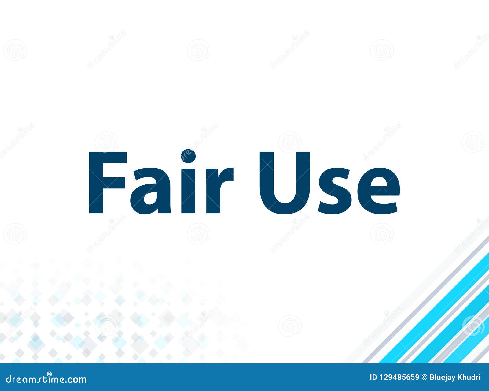 Fair Use Modern Flat Design Blue Abstract Background Stock Illustration ...