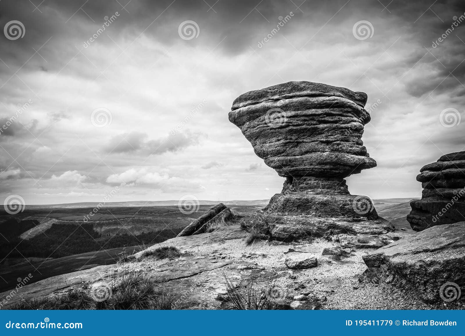 Fairbrook Naze Stone stock image. Image of nature, scenic - 195411779