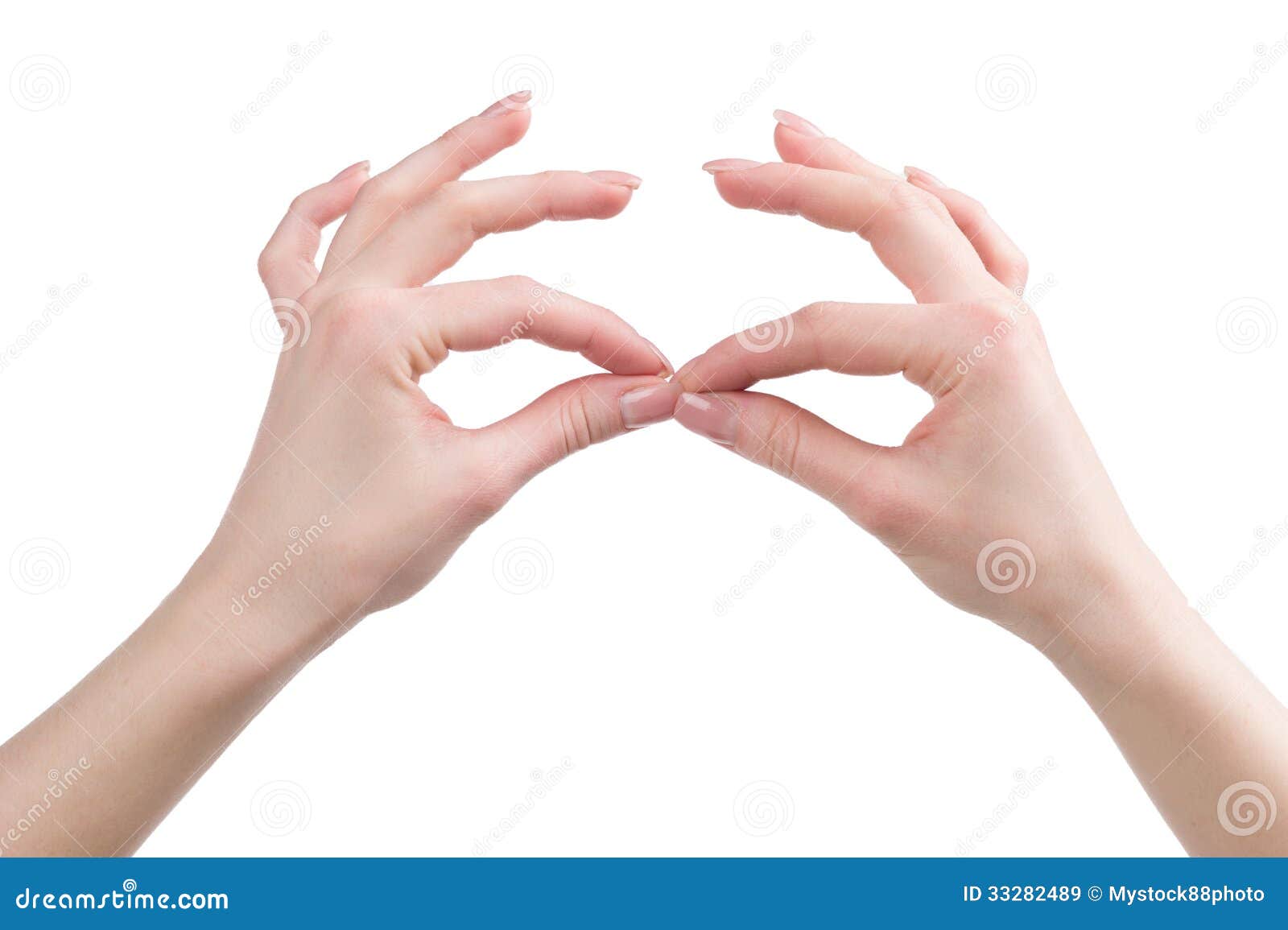 Faire des gestes. image stock. Image du femelle, personne - 33282489