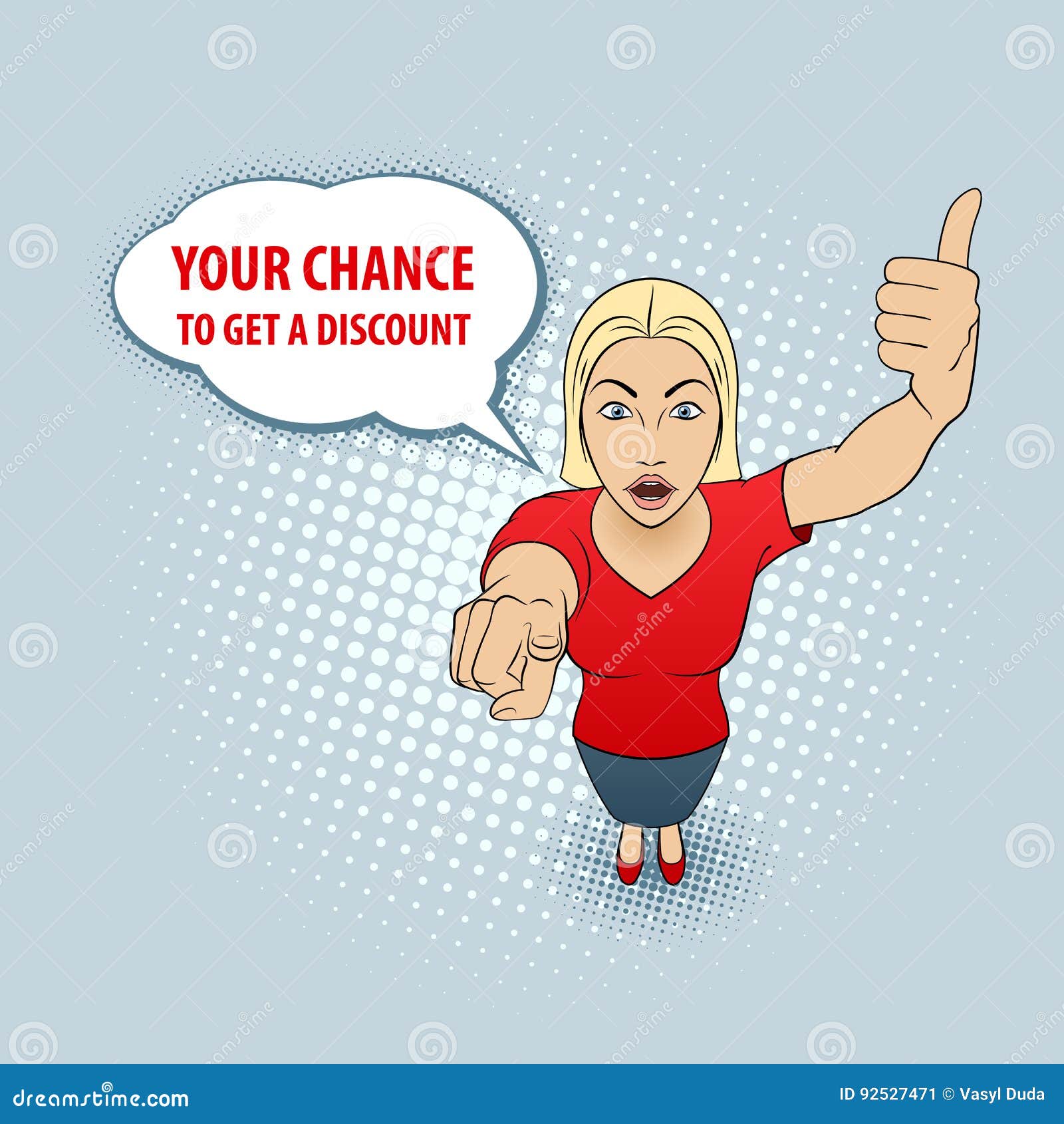 Faire des gestes de femme illustration stock. Illustration du dame ...