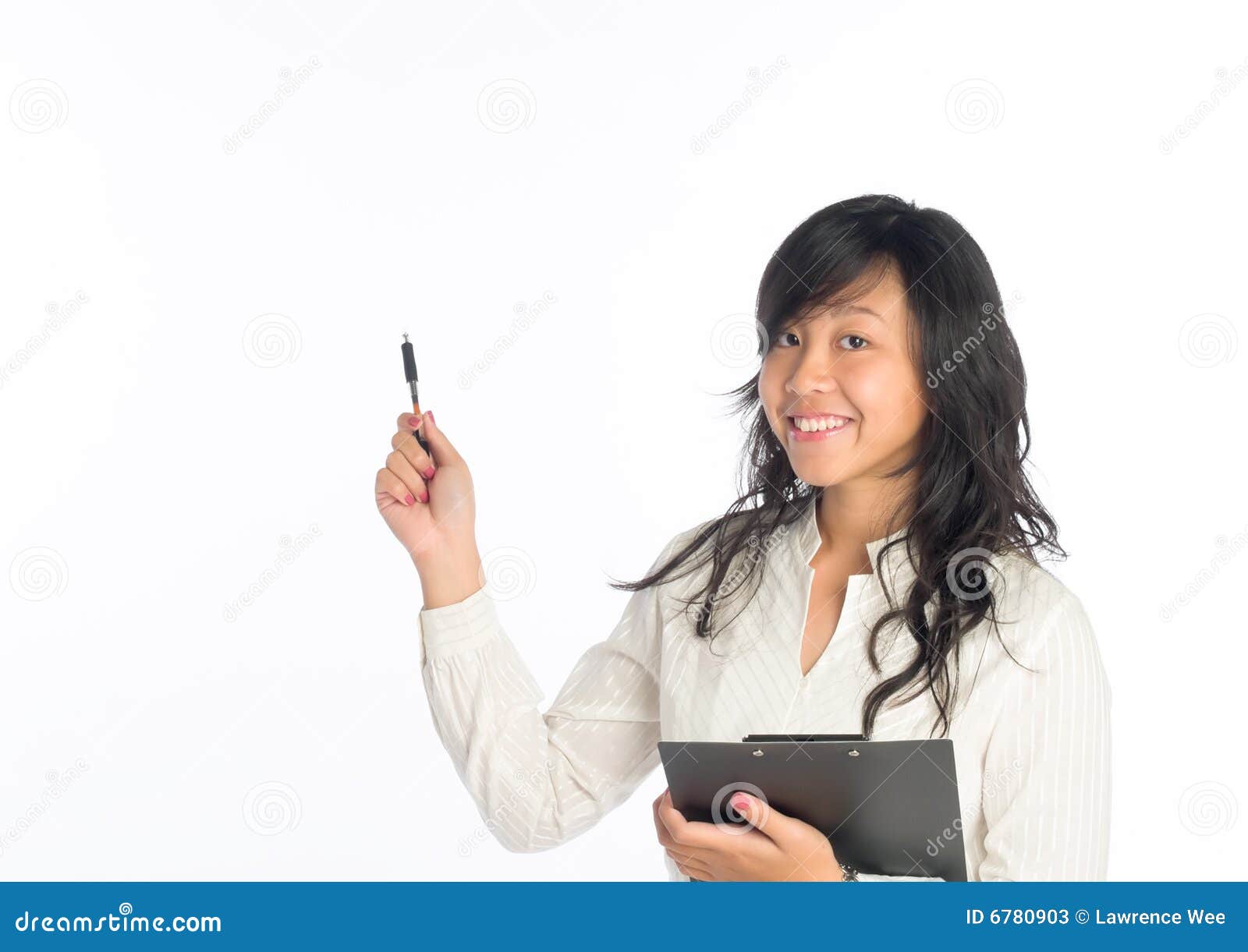 Faire la remarque image stock. Image du présentation, studio - 6780903