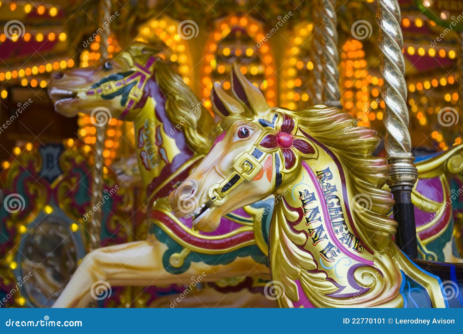 Fairground carousel stock image. Image of round, carnival - 22770101