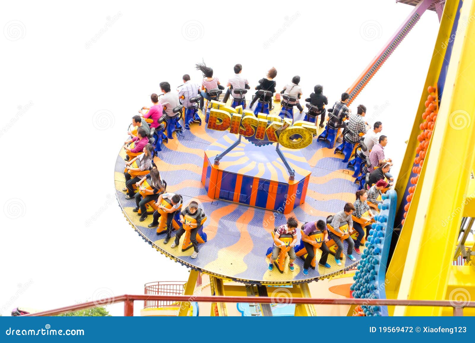 Fairground ride editorial photography. Image of carnival - 19569472