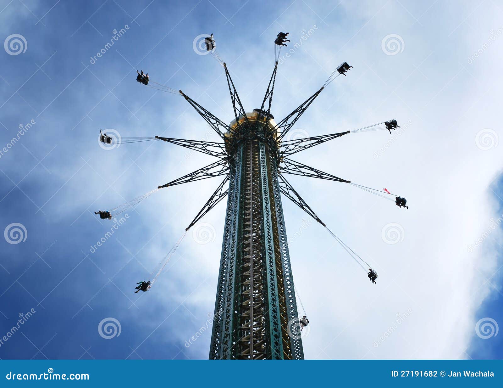 Fairground ride stock photo. Image of gigantic, journey - 27191682