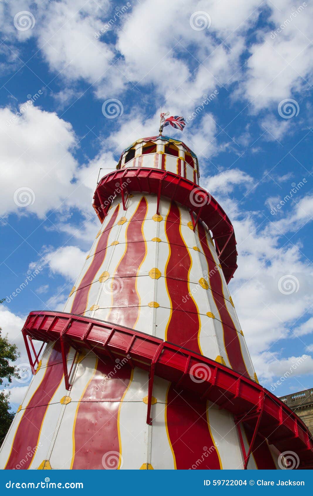 Fairground Slide stock photo. Image of high, fair, amusement - 59722004