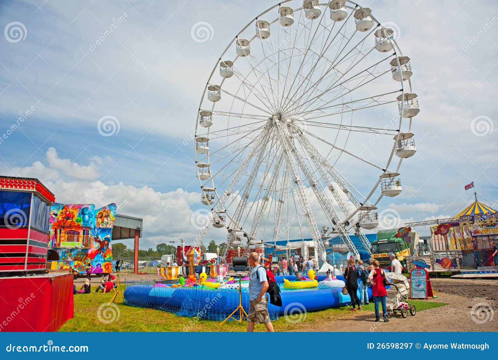 Fairground Traction Engine Royalty-Free Stock Image | CartoonDealer.com ...