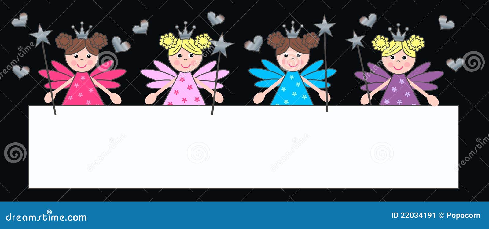 Fairy stock vector. Illustration of colors, cartoons - 22034191