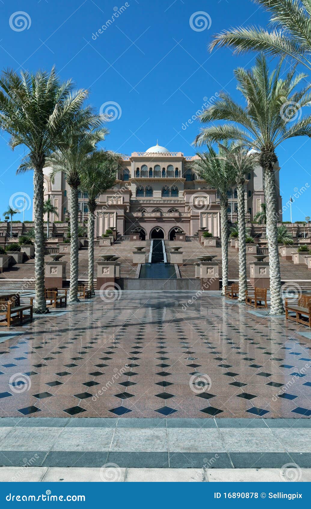 Fairy arabian palace stock photo. Image of alley, palace - 16890878