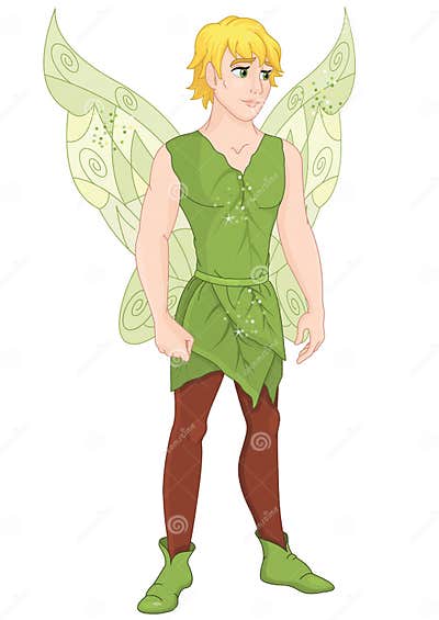 Fairy Boy stock vector. Illustration of fairytale, miracle - 75038150