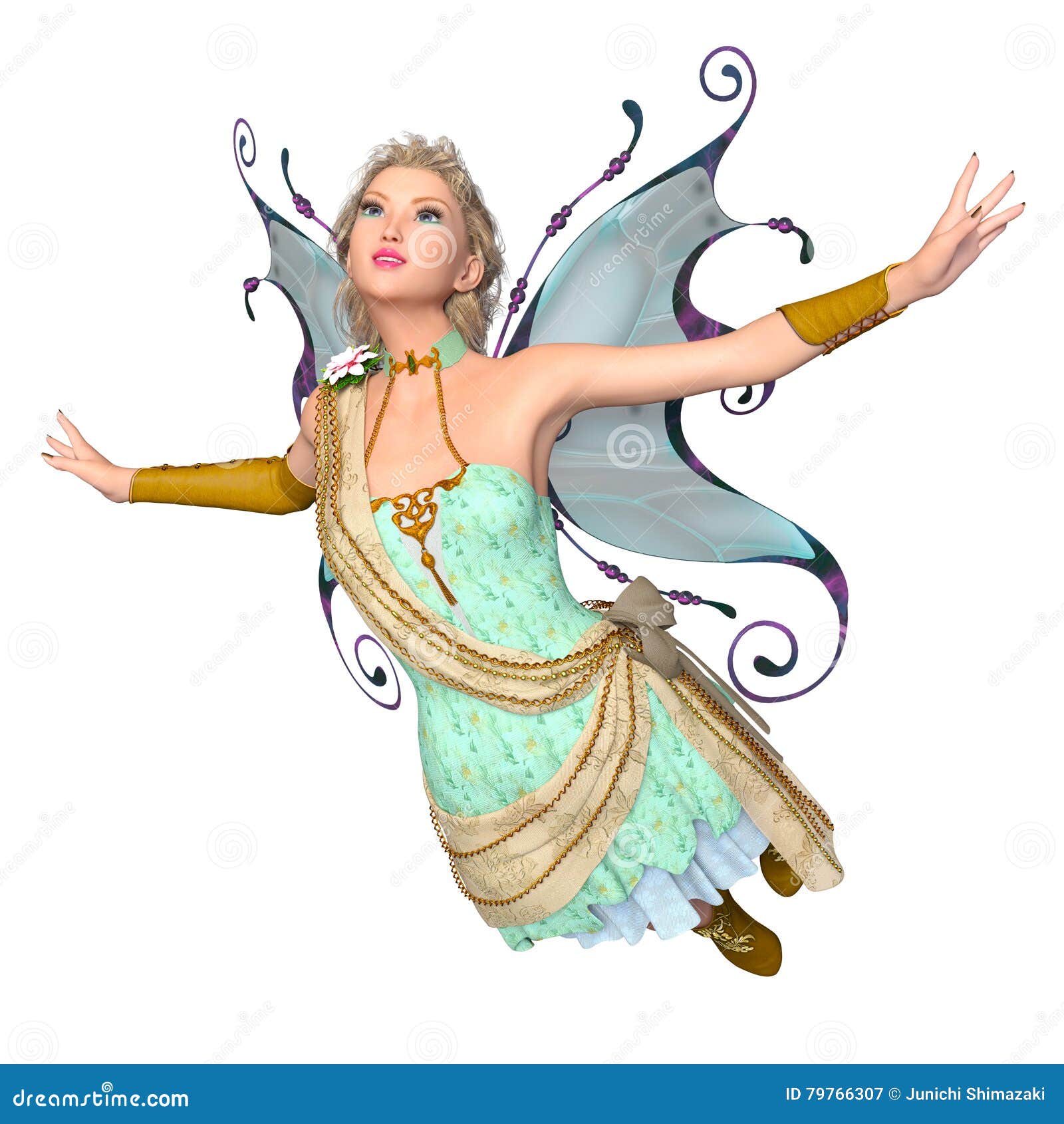 Fairy stock illustration. Illustration of person, pixie - 79766307