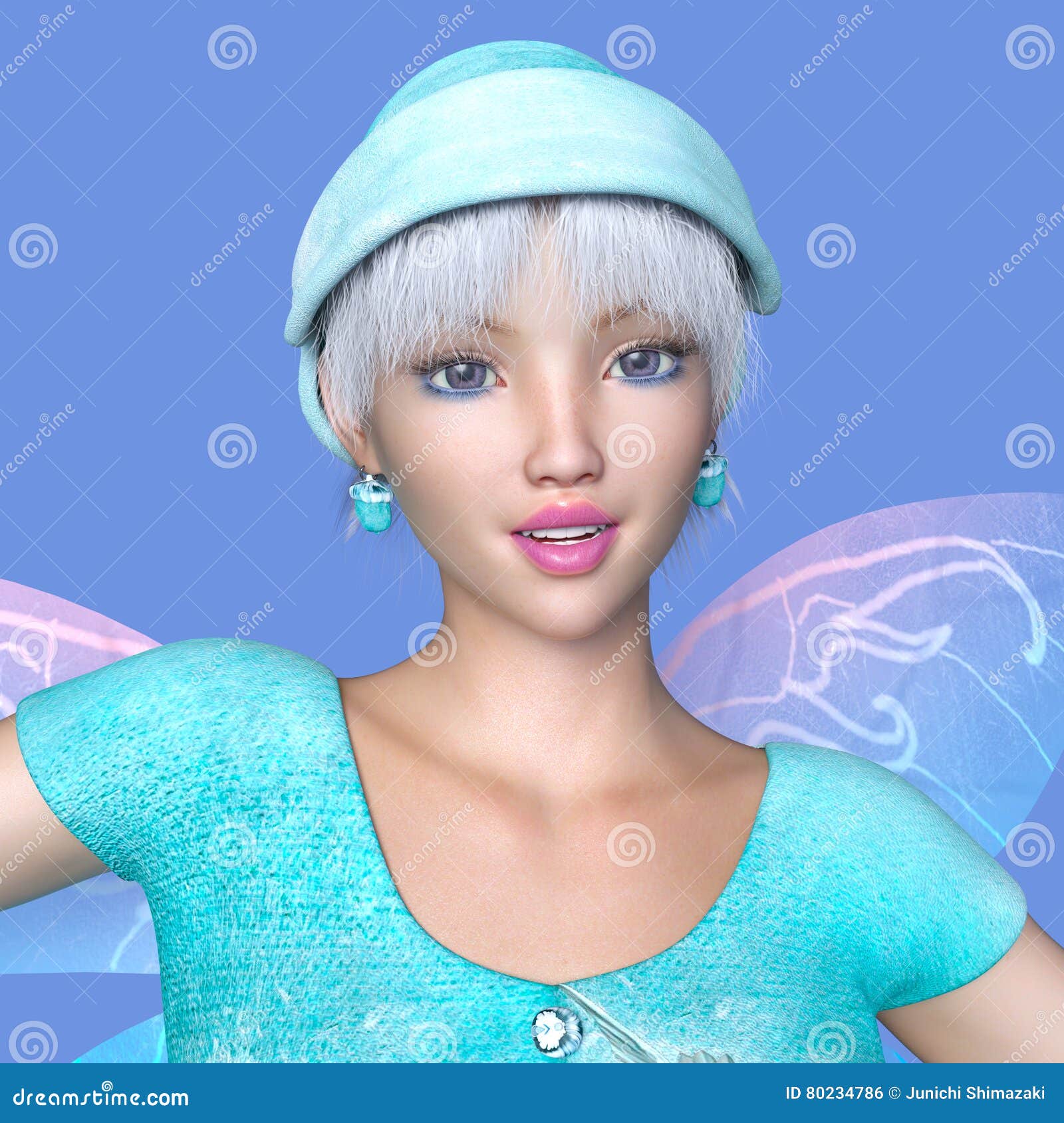 Fairy stock photo. Image of tale, woman, fairy, drawing - 80234786