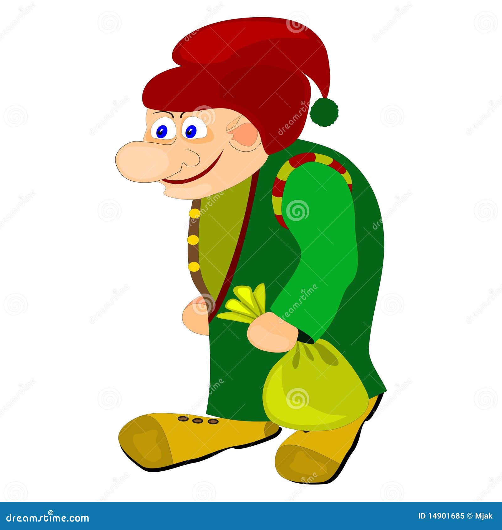 Fairy dwarf stock vector. Illustration of gremlin, fable - 14901685