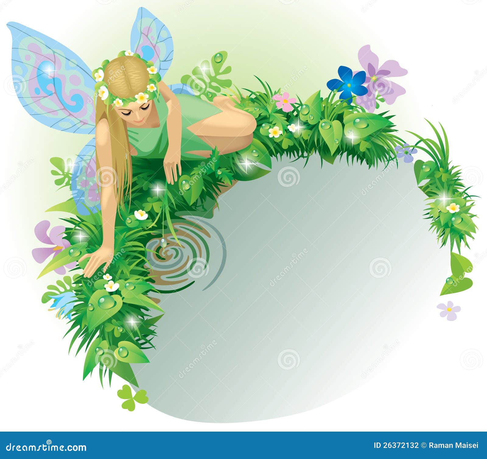 Fairy Girl Singing Royalty-Free Stock Image | CartoonDealer.com #10443472