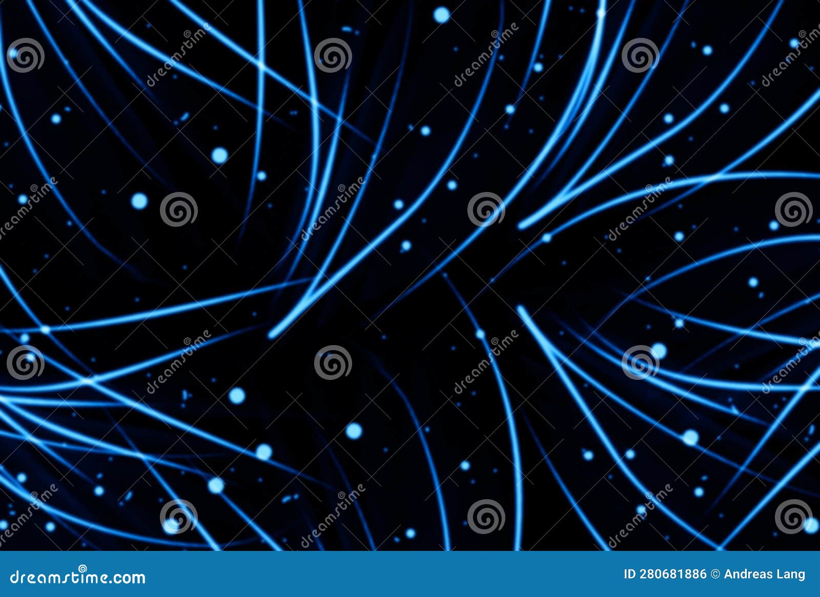 Fairy Glowing Background Blue Magical Texture Fairytale Desire Pattern ...