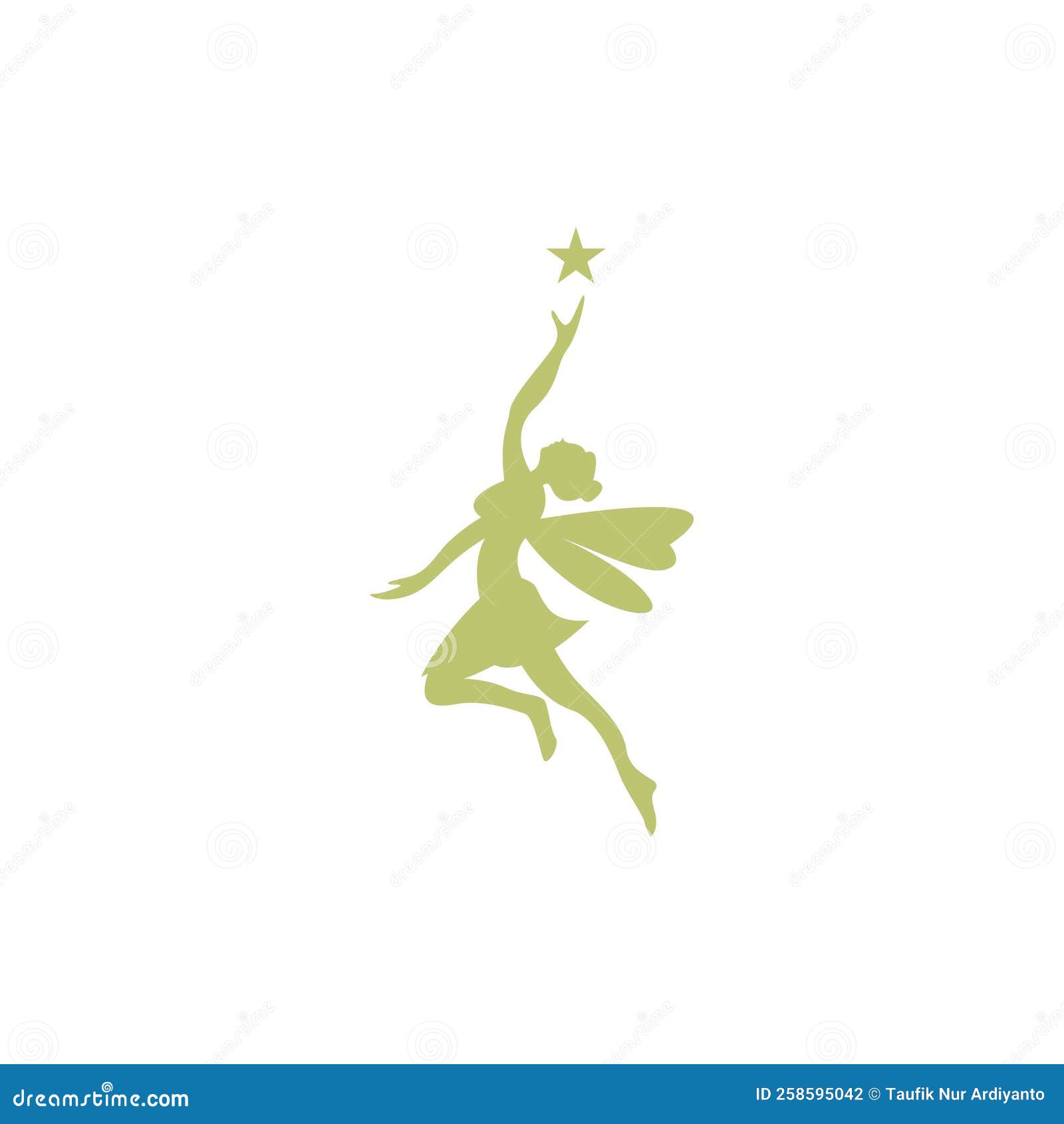 Fairy Logo Icon Design Illustration Stock Illustration - Illustration ...