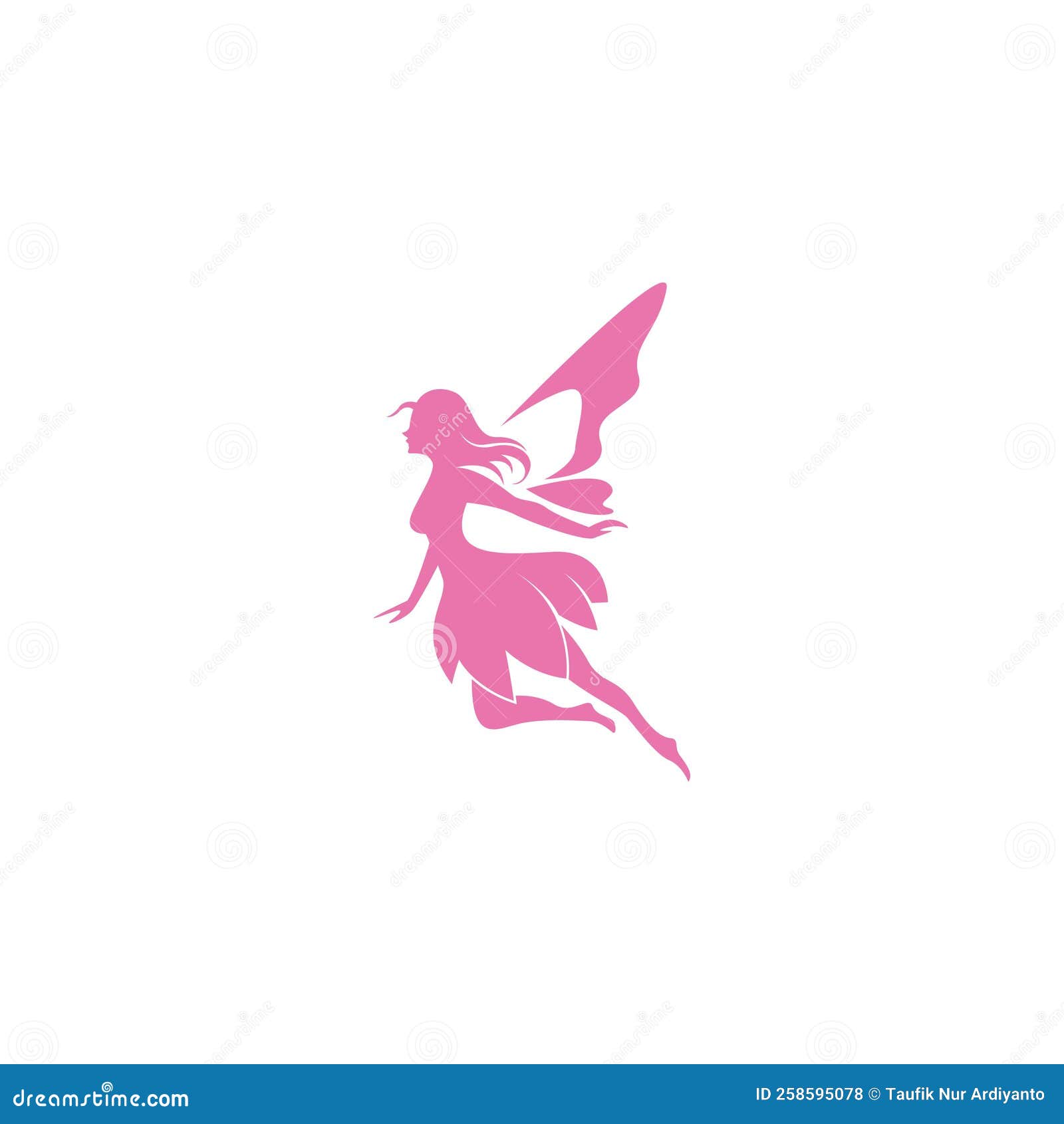 Fairy Logo Icon Design Illustration Stock Illustration - Illustration ...